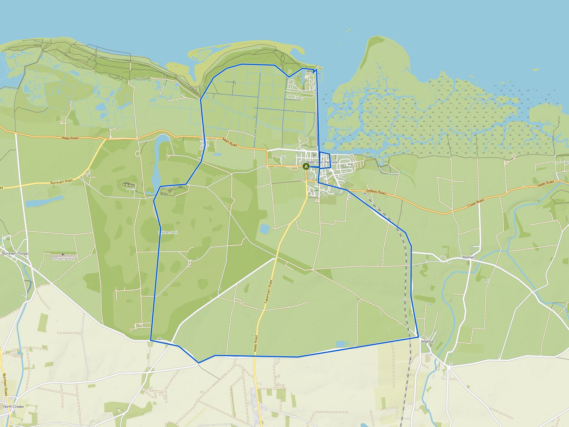 Les meilleurs parcours vélo sans trafic autour de Norfolk Coast AONB ...